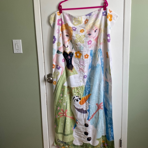Disney | Bath | Disney Store Personalized With Claire Frozen Beach ...